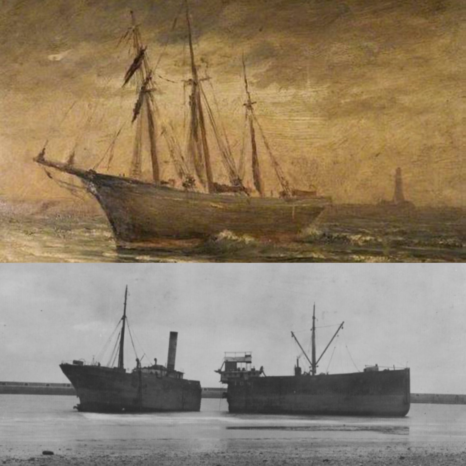 SHIPWRECKS OF ROKER – ROKER PIER